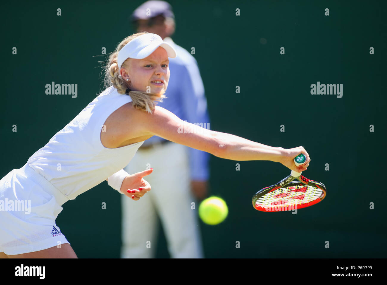 London, UK. 2nd July, 2018. Harriet Dart (GBR) Tennis : Harriet Dart of ...