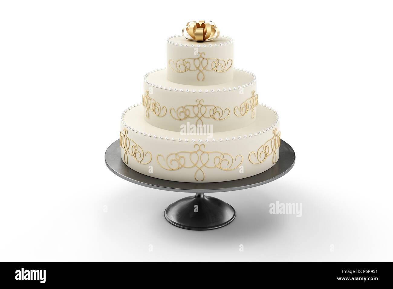Wedding White Cake Wallpaper