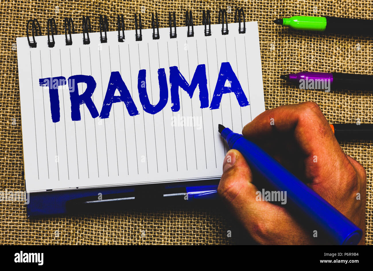 Traumatic experience hi-res stock photography and images - Alamy