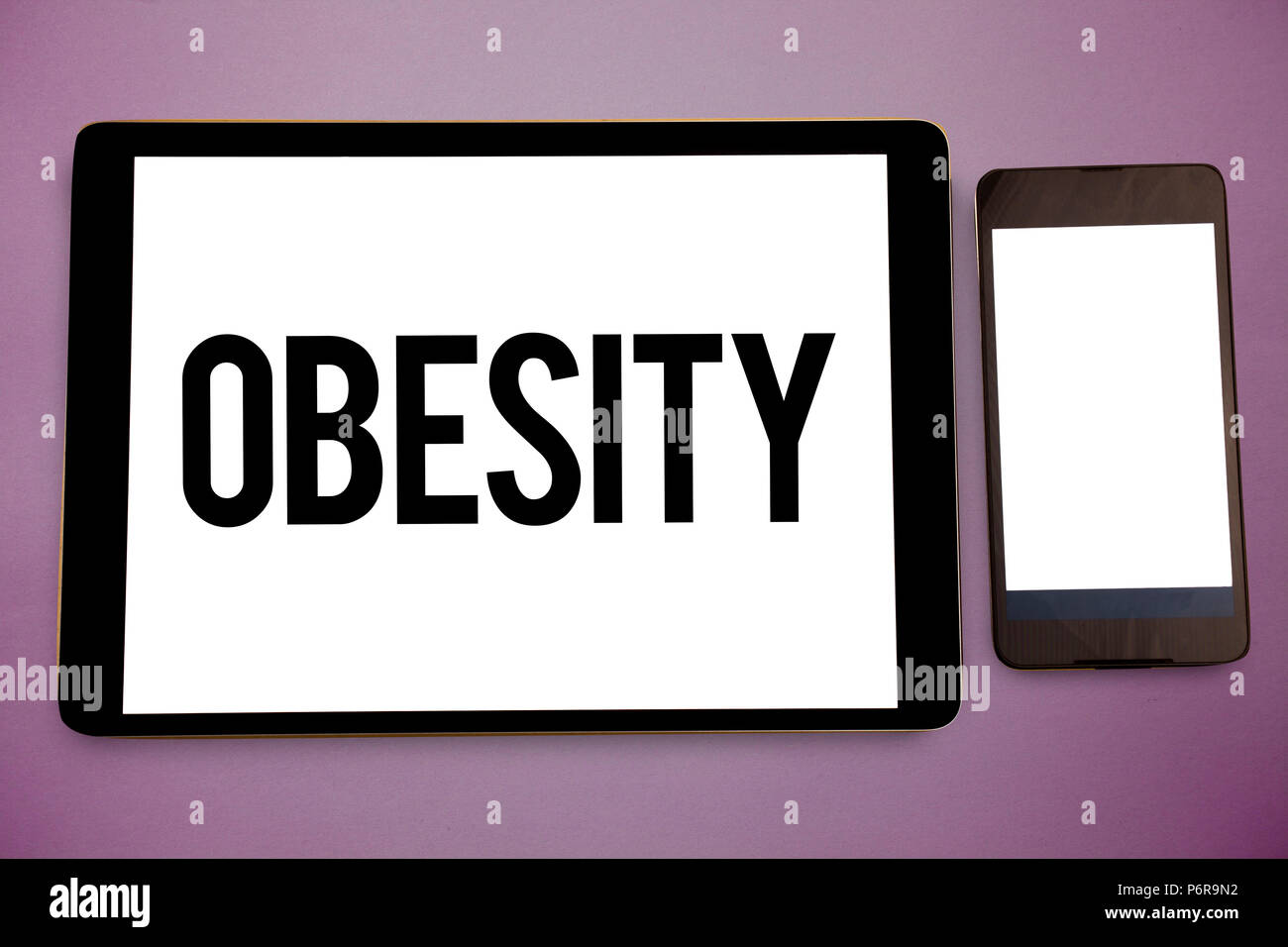 Writing note showing Obesity. Business photo showcasing Medical ...
