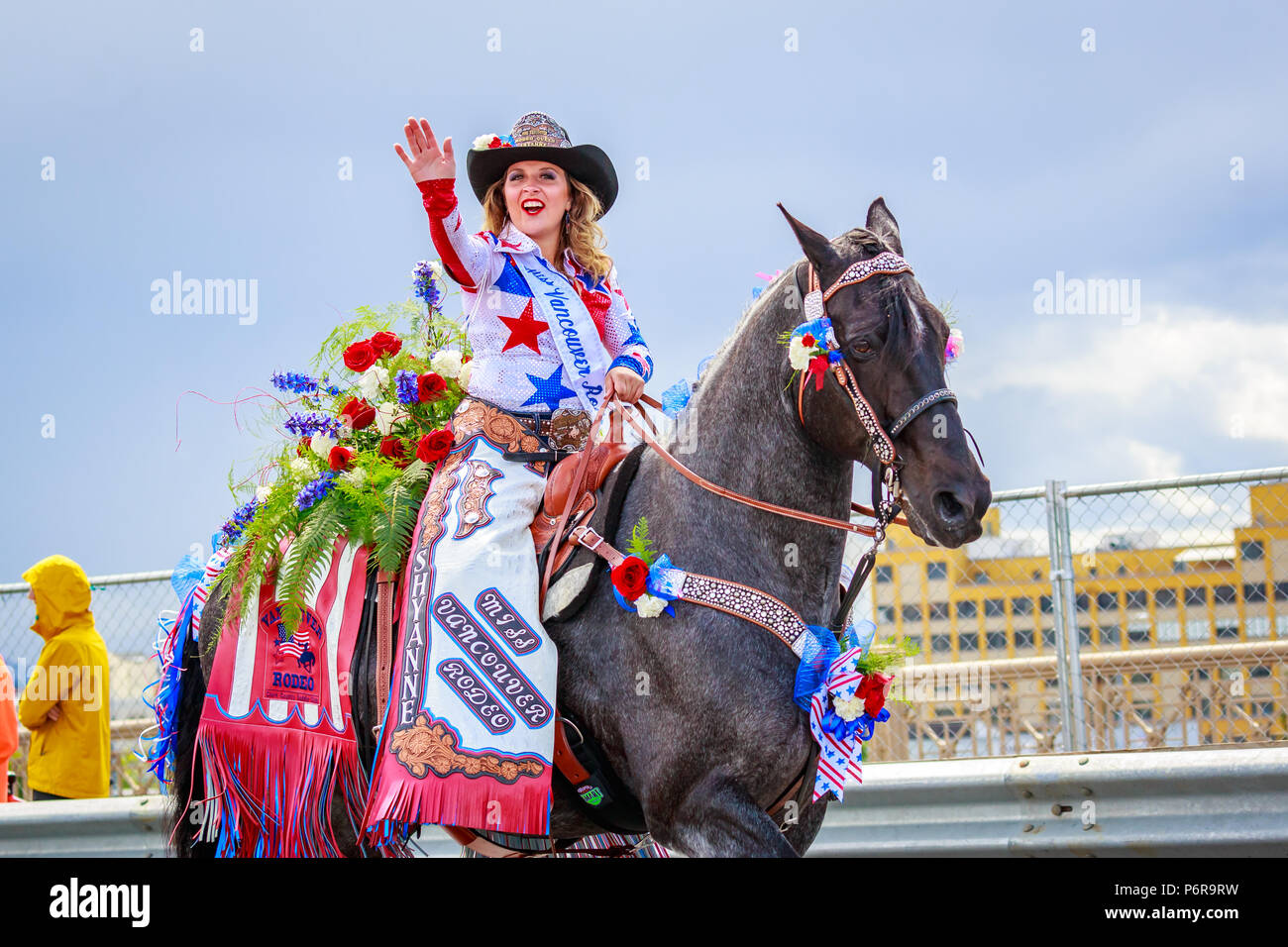 Portland, Oregon, USA - June 9, 2018: Miss Vancouver Rodeo Queen ...