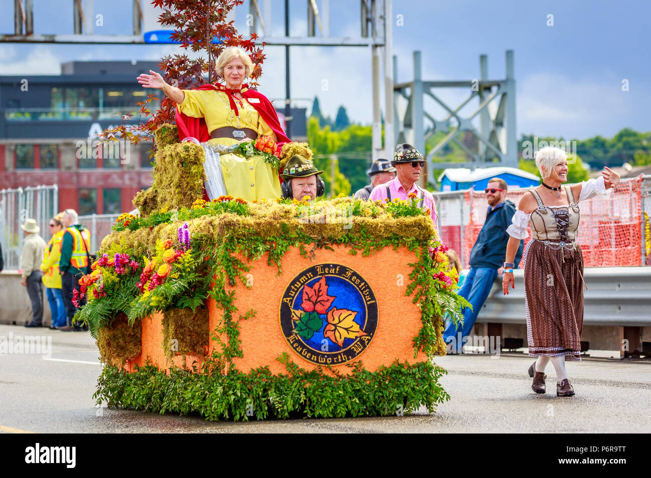 Portland, Oregon, USA - June 9, 2018: Leavenworth's Autumn Leaf ...