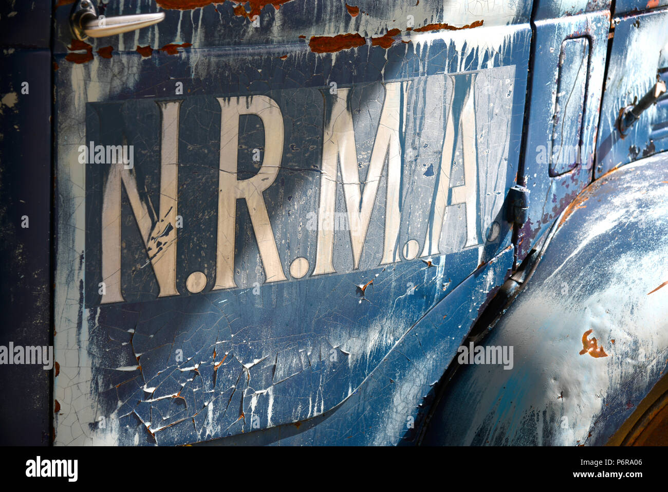 The National Roads and Motorists' Association NRMA vintage tow truck on ...