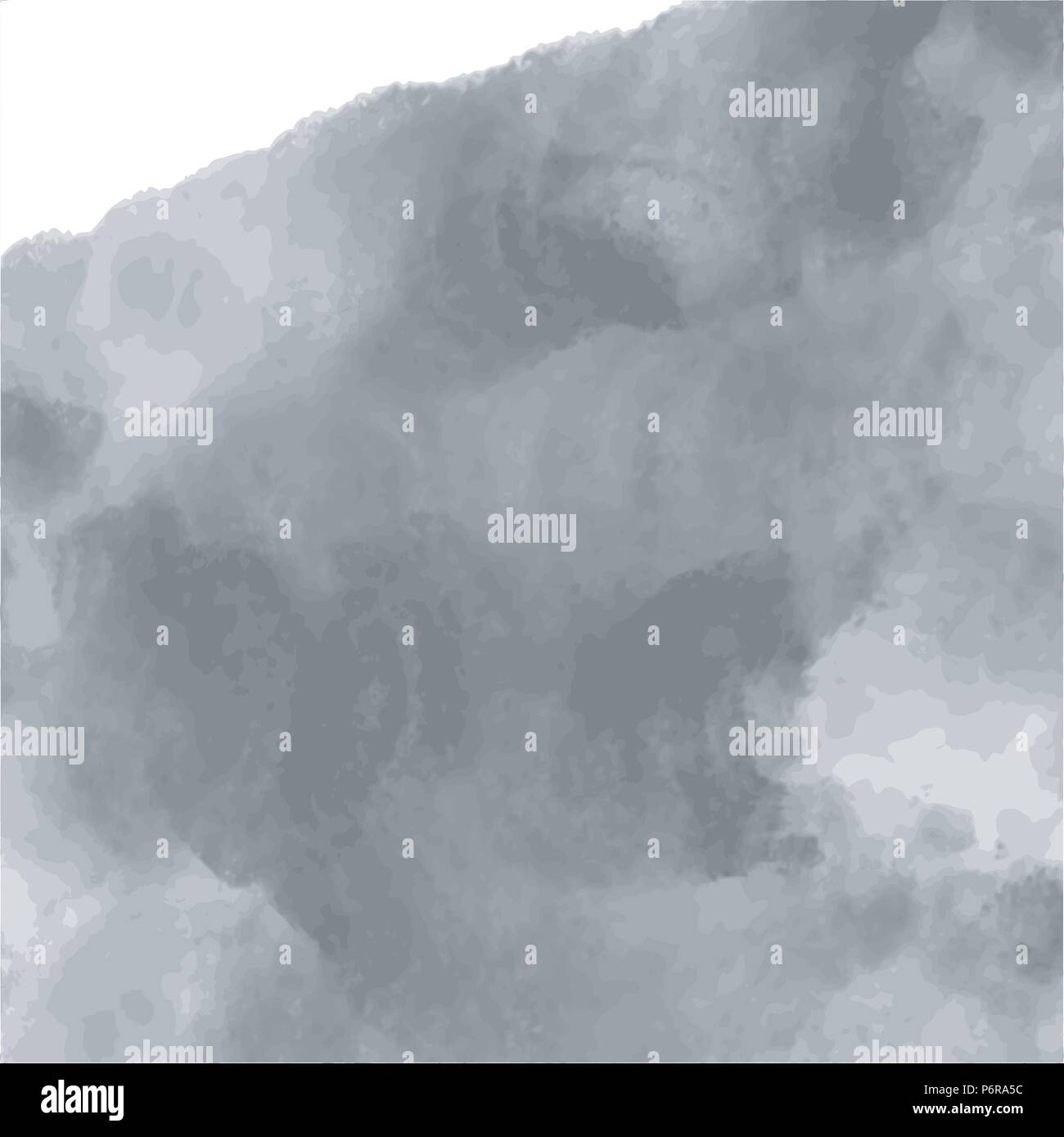 charcoal grey watercolor cloudscape background pattern, vector ...
