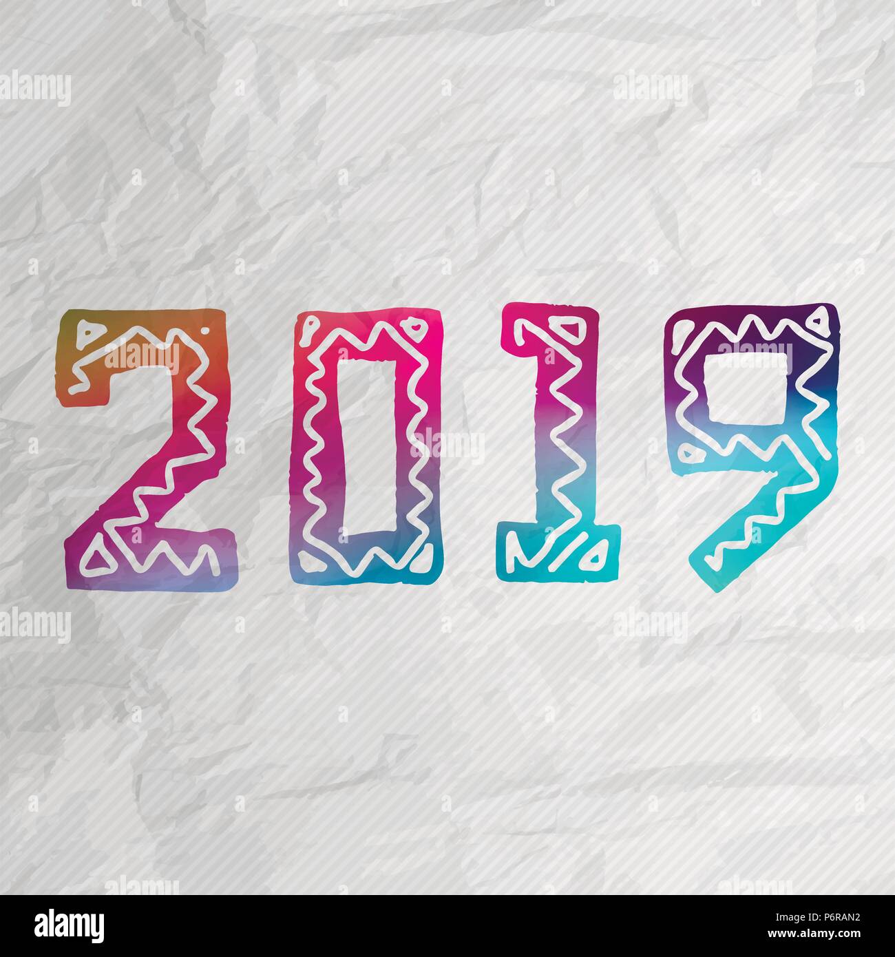 2019 grunge stamp. New Year sign Stock Vector Image & Art - Alamy