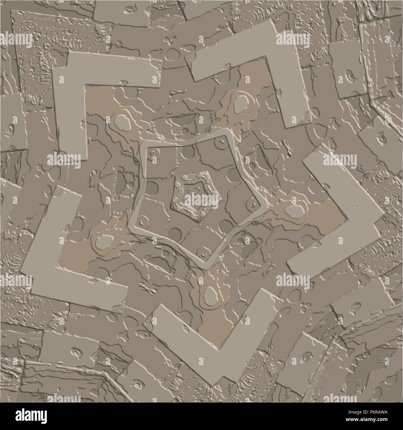 golden bronze 3D star shaped background pattern, vector illustration ...