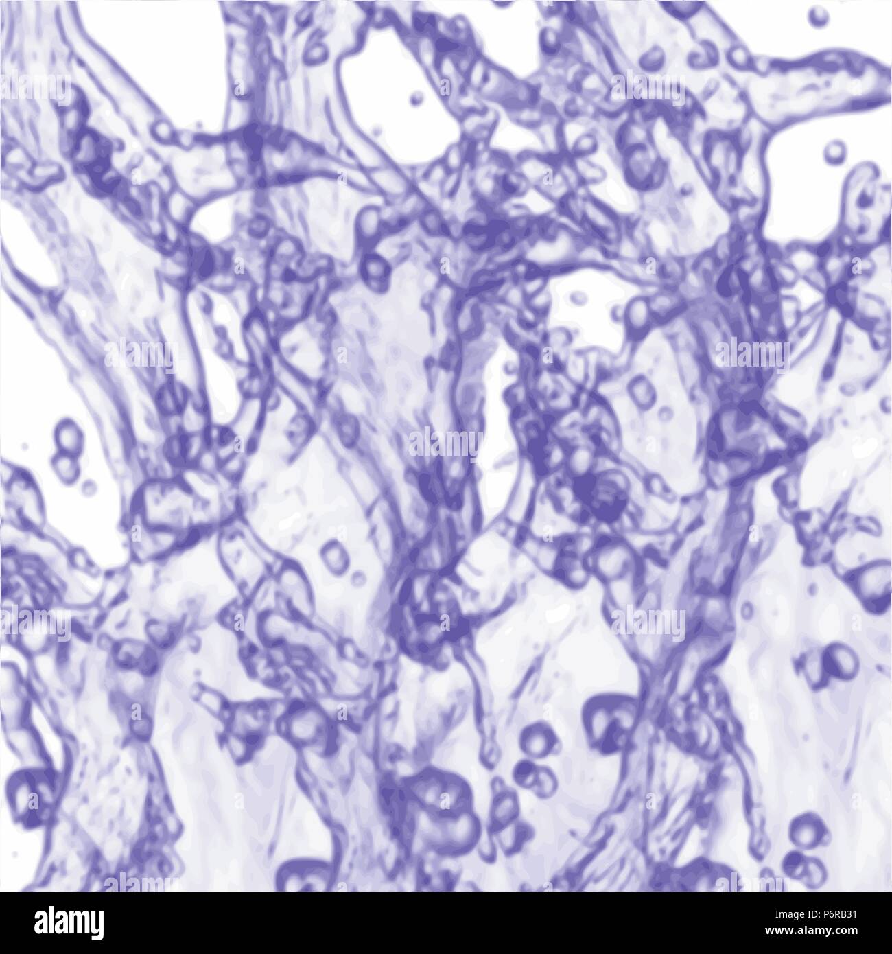 violet watercolor water splash background pattern, vector illustration ...