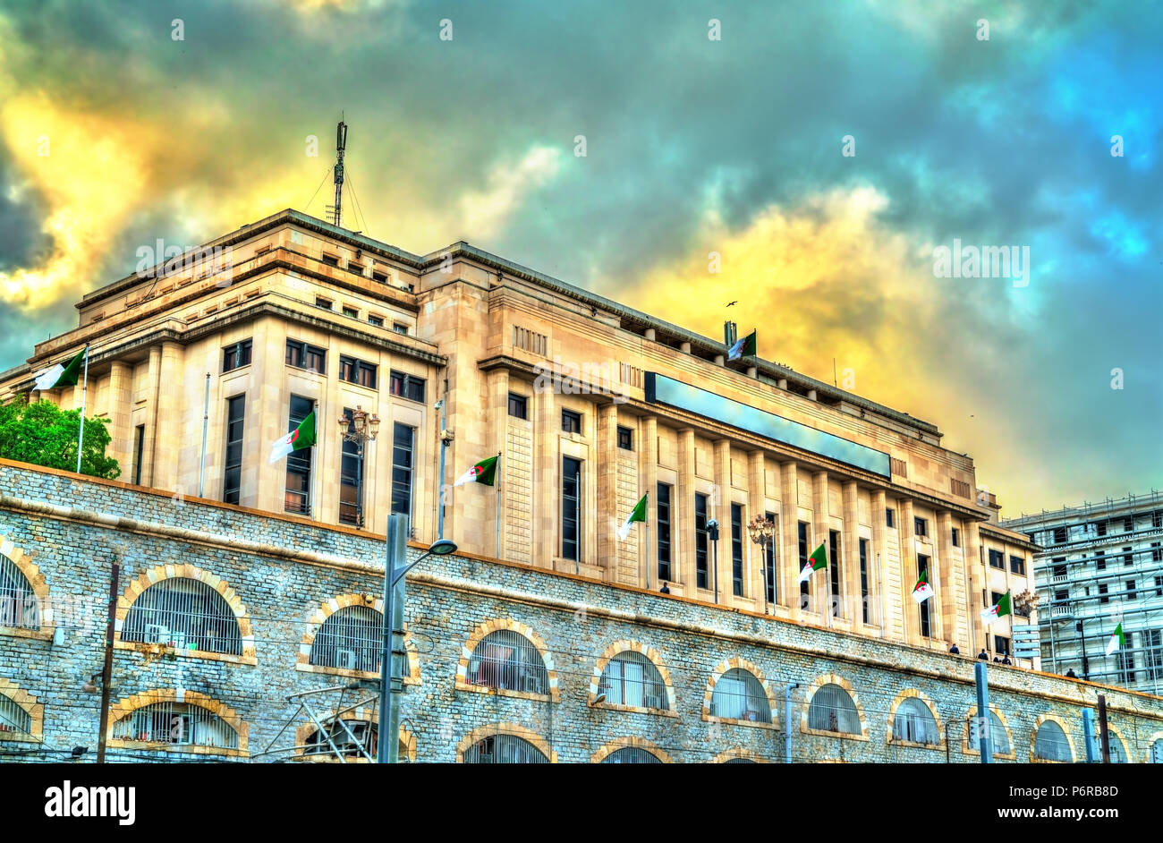 National Assembly of Algeria in Algiers, the capital Stock Photo - Alamy