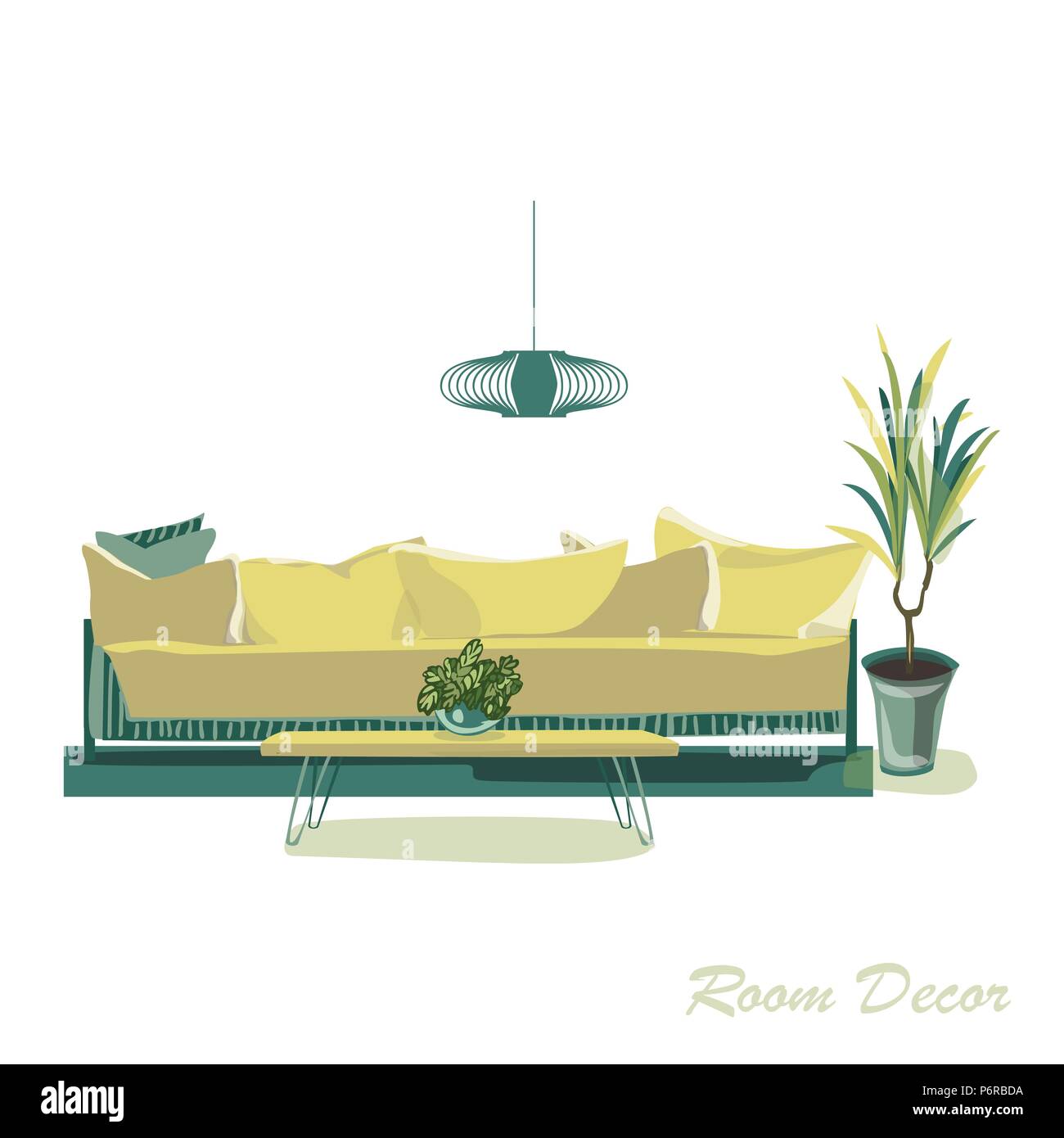 Danish design furniture Stock Vector Images - Alamy