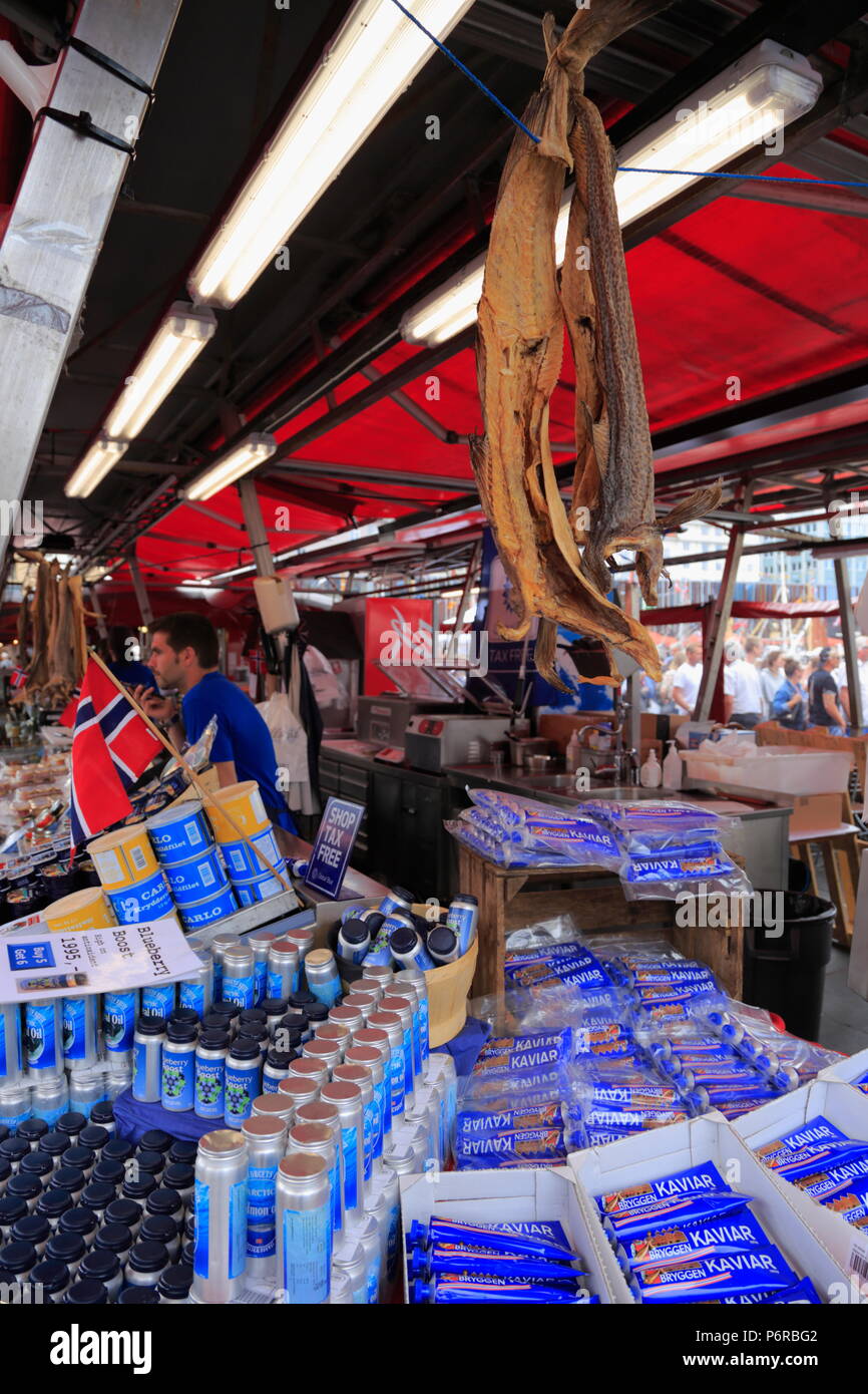 Fish Market (Fisketorget) in Bergen, Norway Stock Photo - Alamy