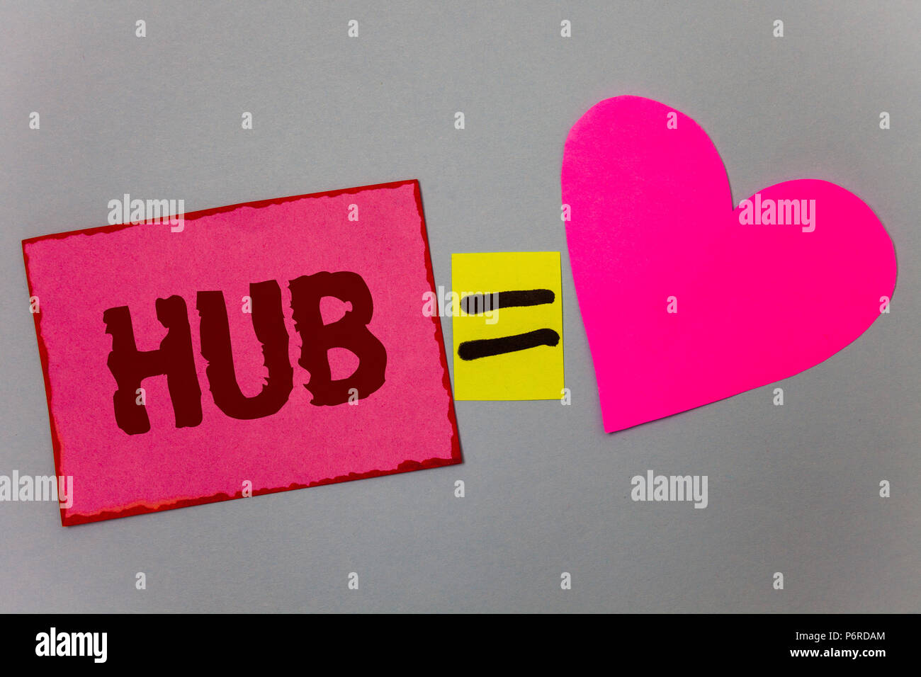 Text sign showing Hub. Conceptual photo Device connecting computers ...