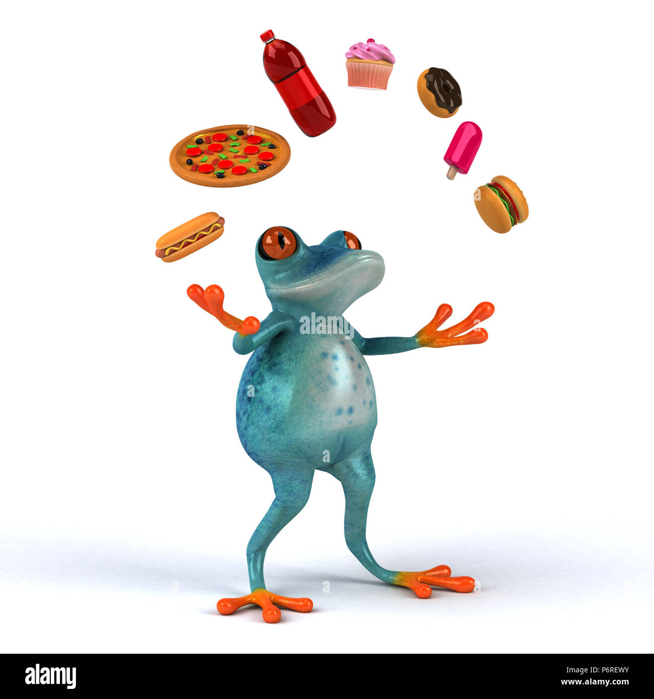 Fat frog ice cream hi-res stock photography and images - Alamy