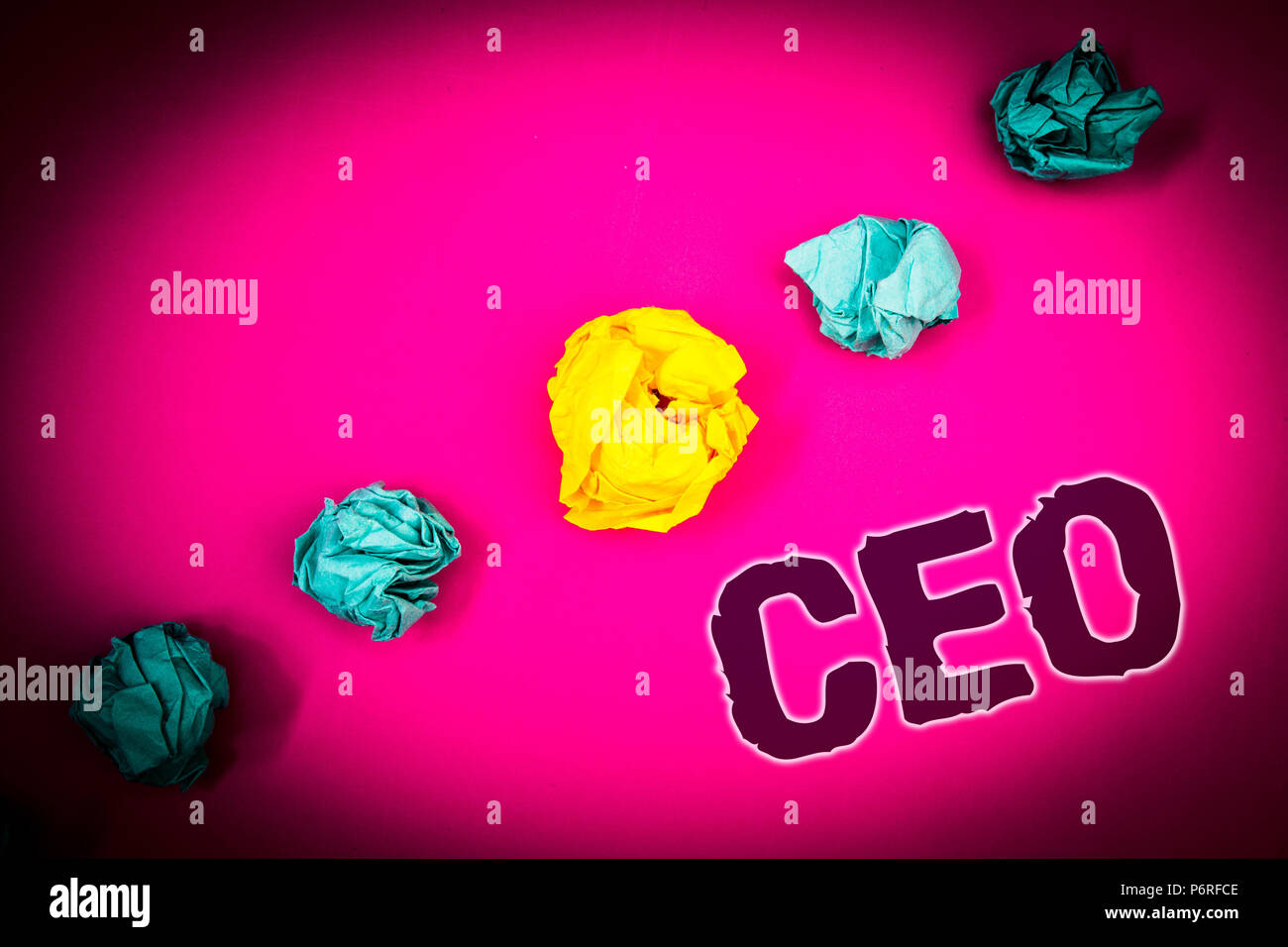 Text sign showing Ceo. Conceptual photo Chief Executive Officer Head ...