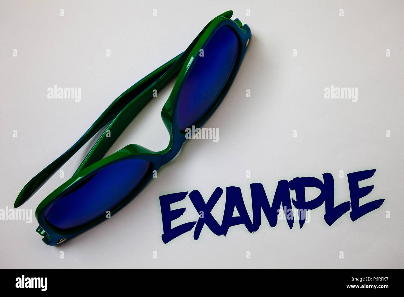 Conceptual hand writing showing Example. Business photo text ...