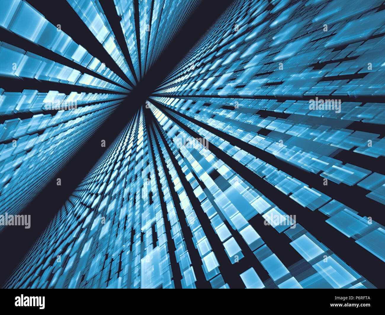Perspective background - abstract digitally generated image Stock Photo ...