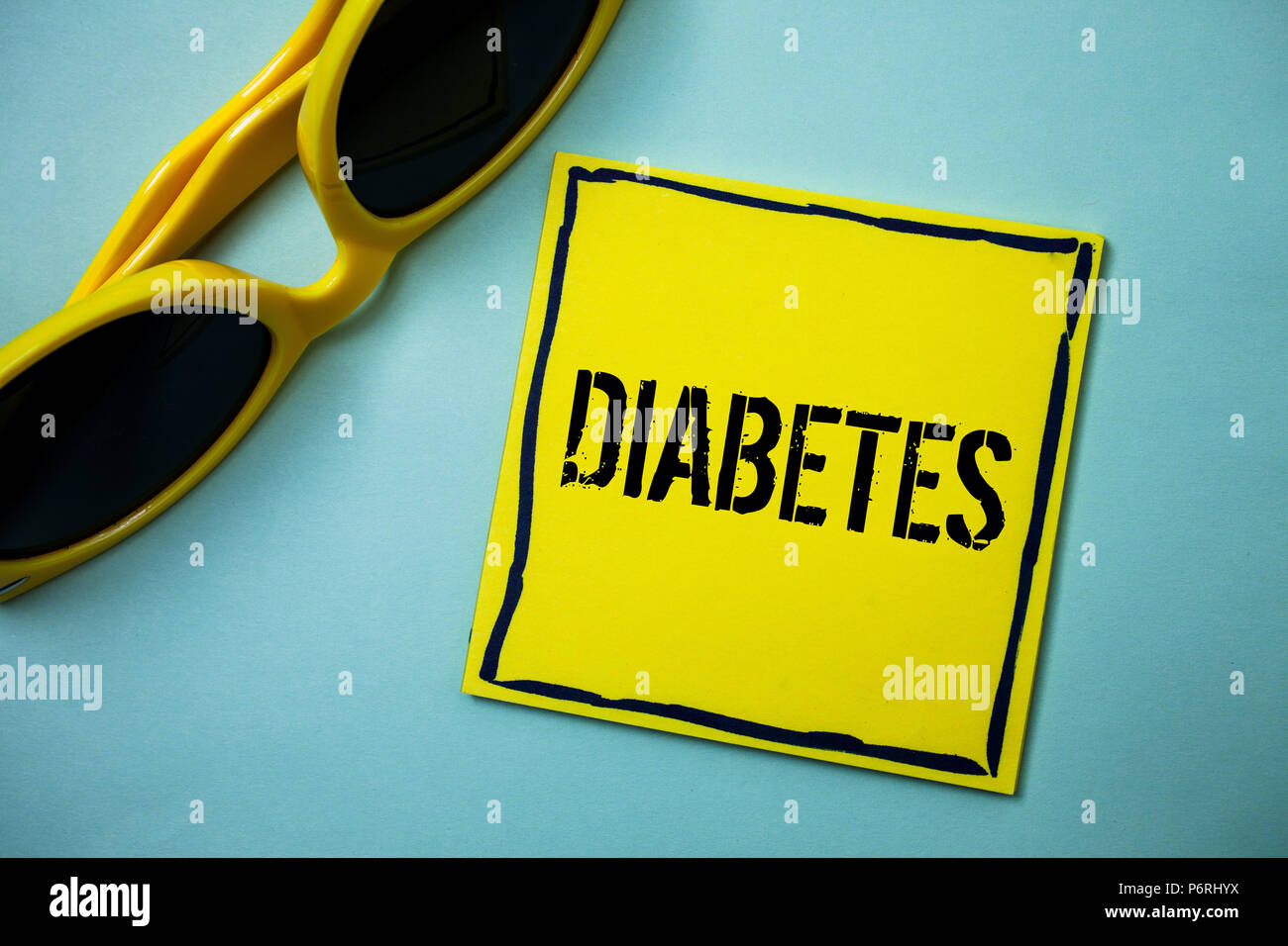 Writing note showing Diabetes. Business photo showcasing Chronic ...