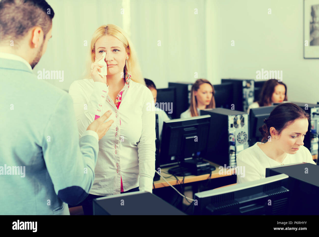 Sad and expert men hi-res stock photography and images - Alamy