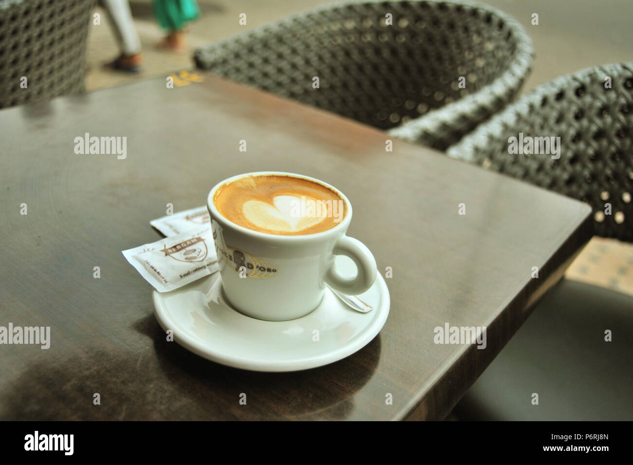 Milchkaffee hi-res stock photography and images - Alamy