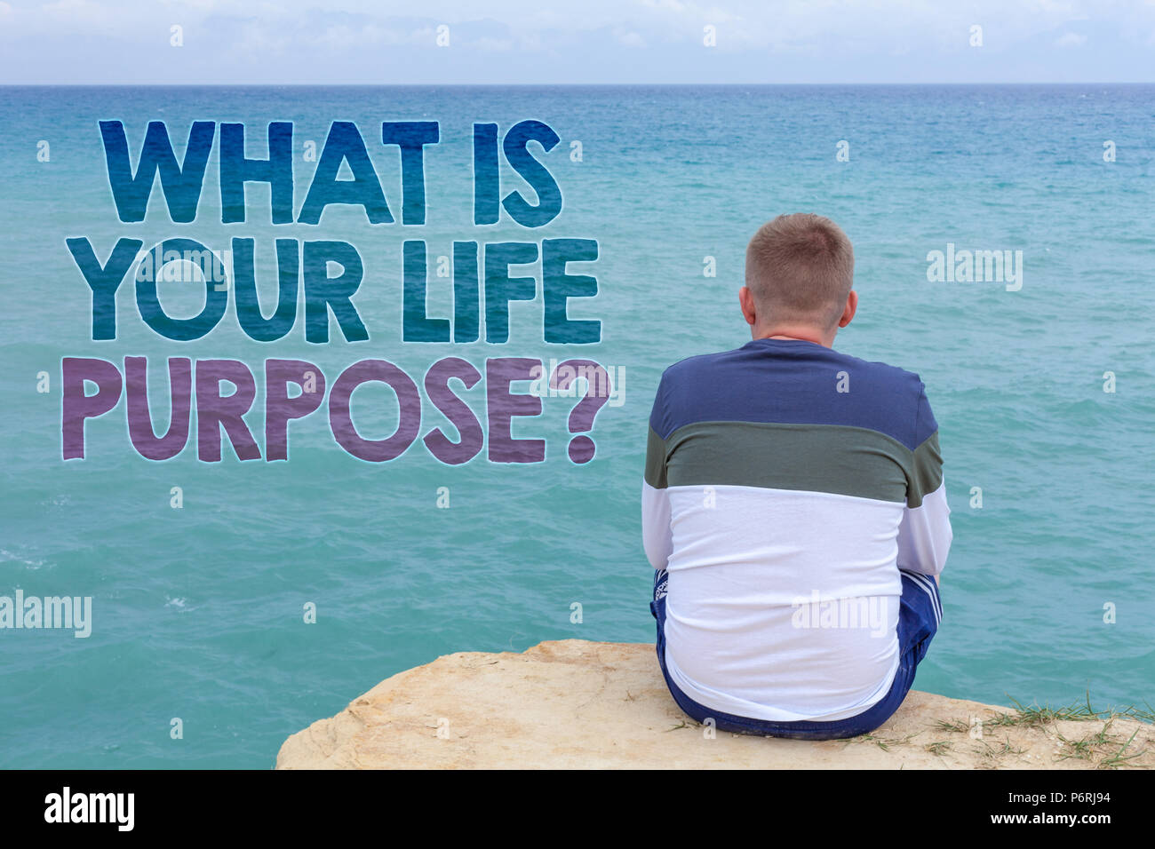 Writing note showing What Is Your Life Purpose Question. Business photo ...
