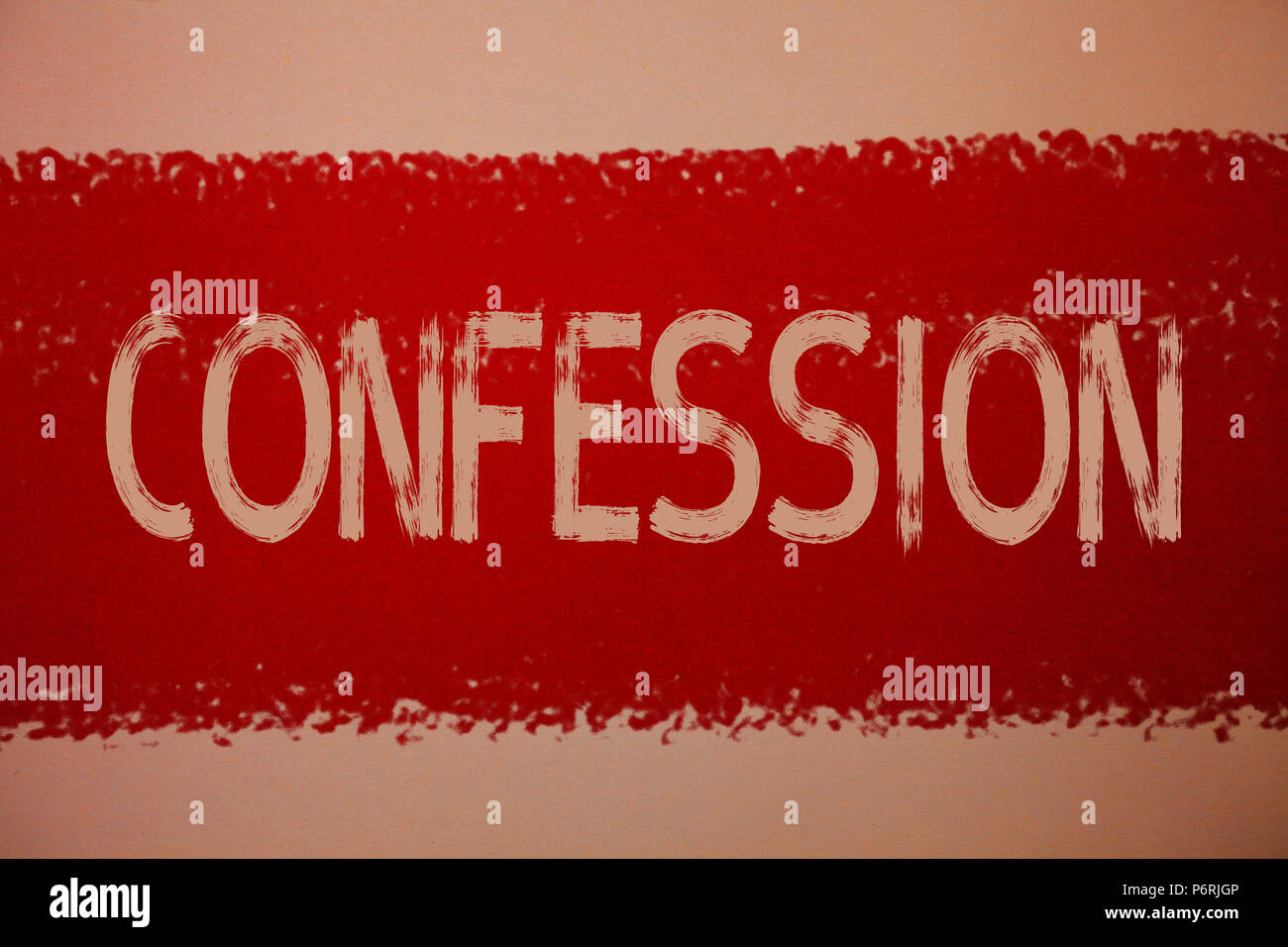 Text sign showing Confession. Conceptual photo Admission Revelation ...
