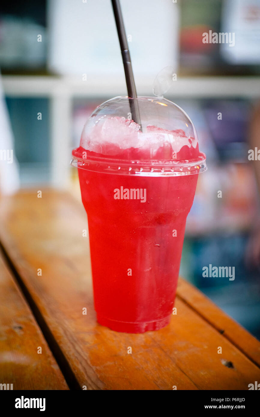 Red ice drink hi-res stock photography and images - Alamy
