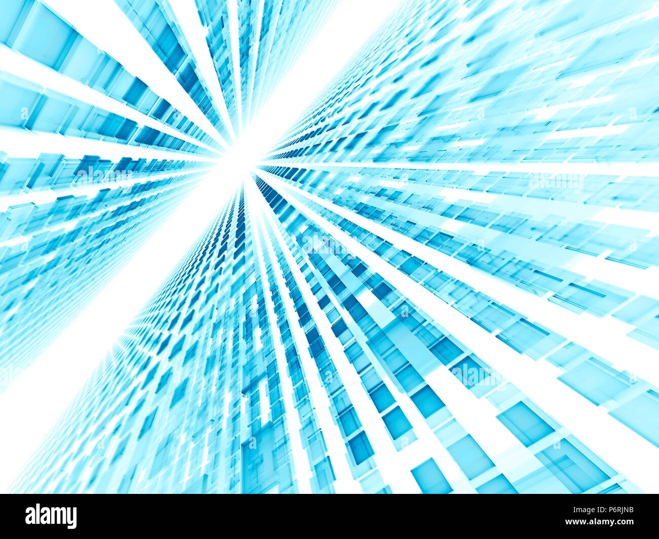 High tech digital perspective white hi-res stock photography and images ...