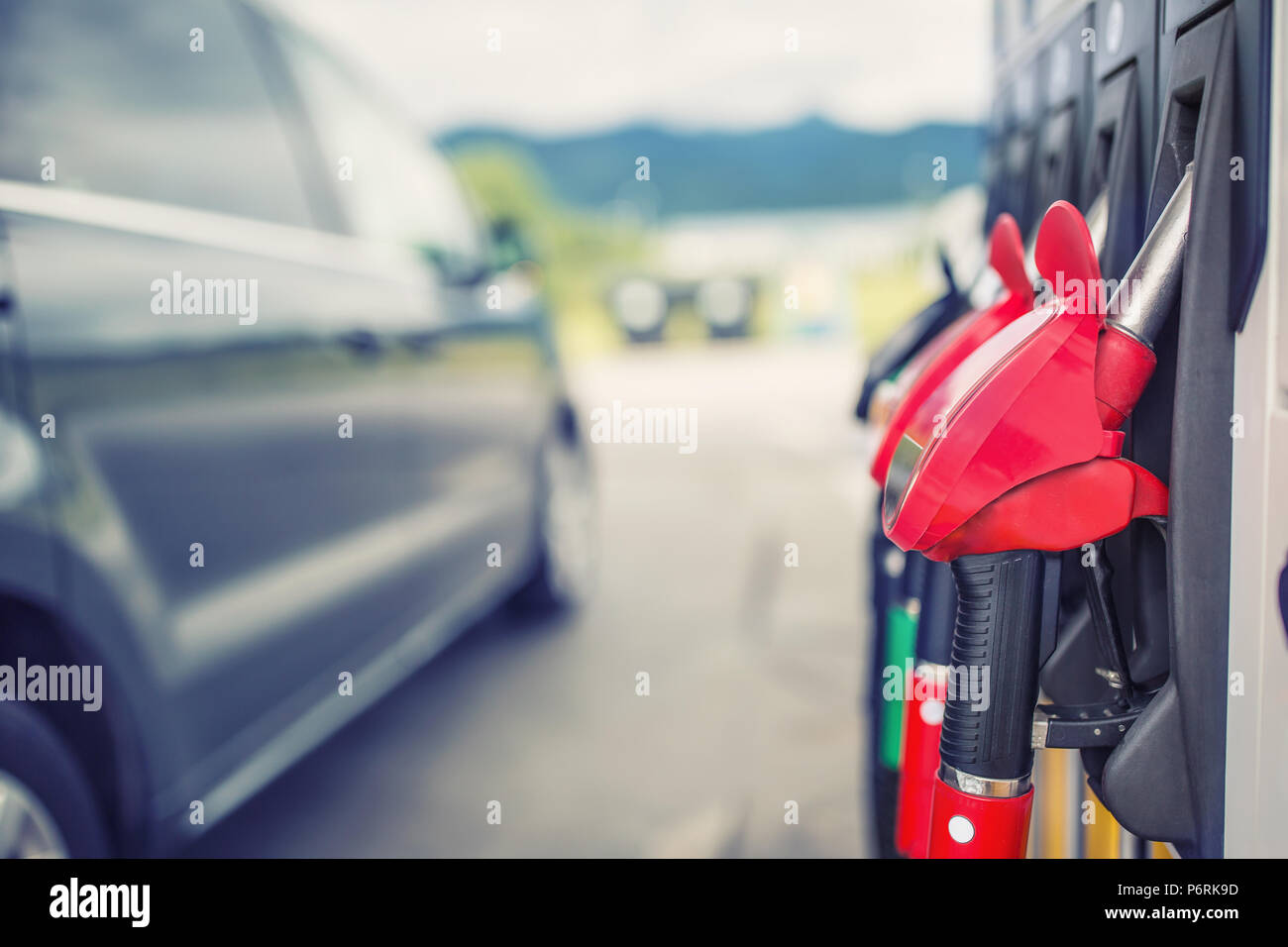 Fueling nozzles hi-res stock photography and images - Alamy
