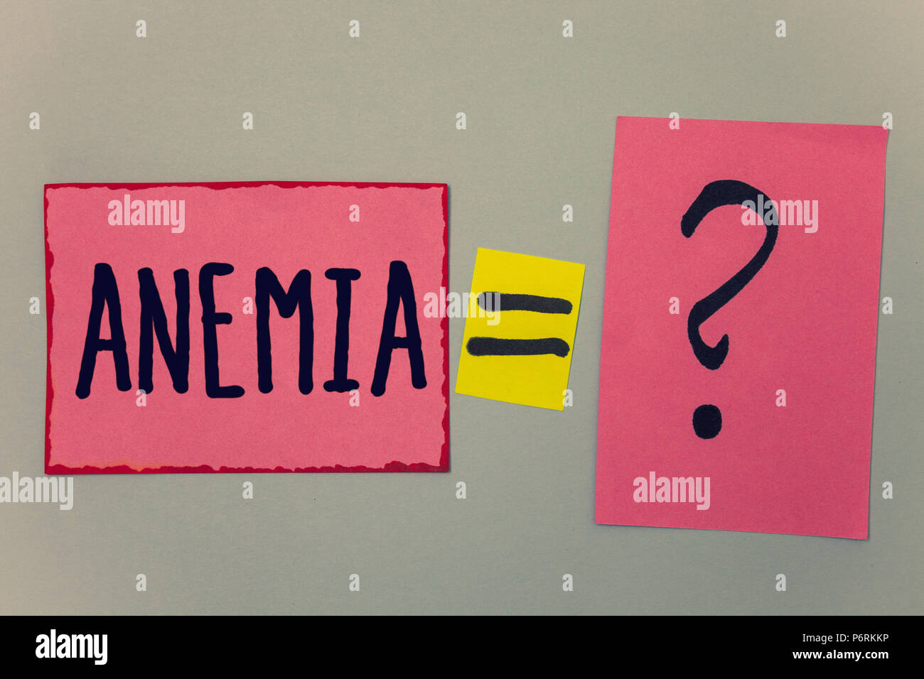 Conceptual hand writing showing Anemia. Business photo text ...