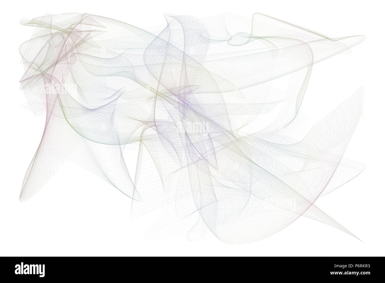 Abstract smoky line art illustrations background Stock Photo - Alamy