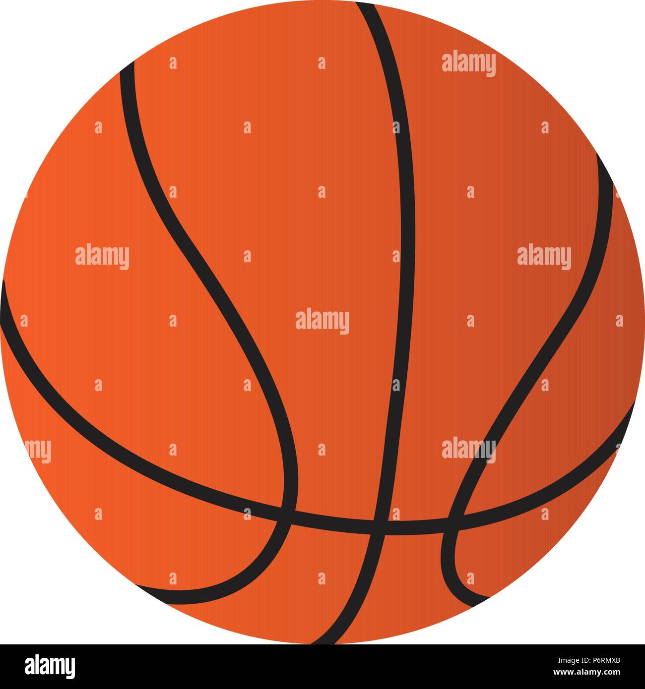 Isolated basketball ball icon Stock Vector Image & Art - Alamy