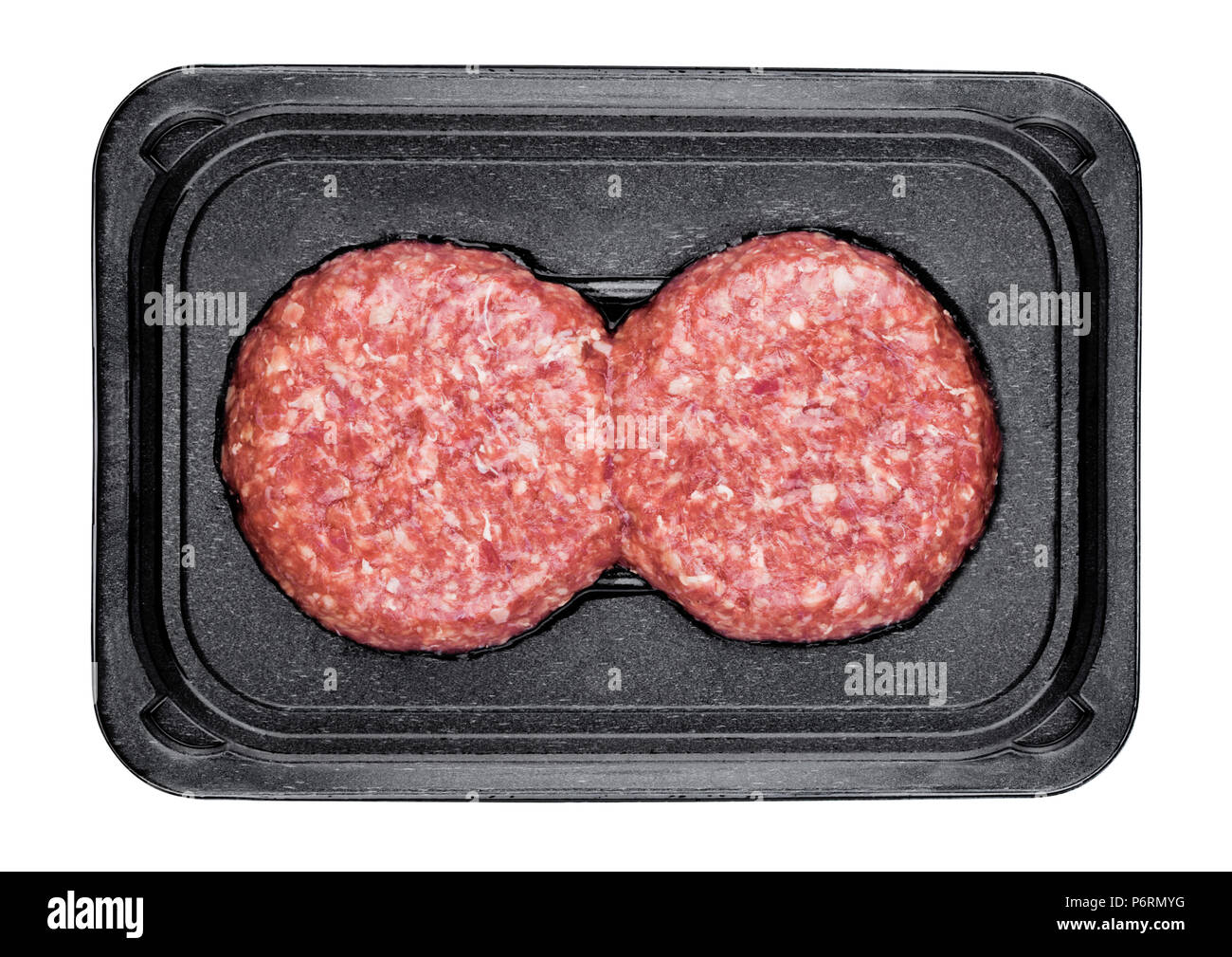 Packet of beef mince Cut Out Stock Images & Pictures - Alamy