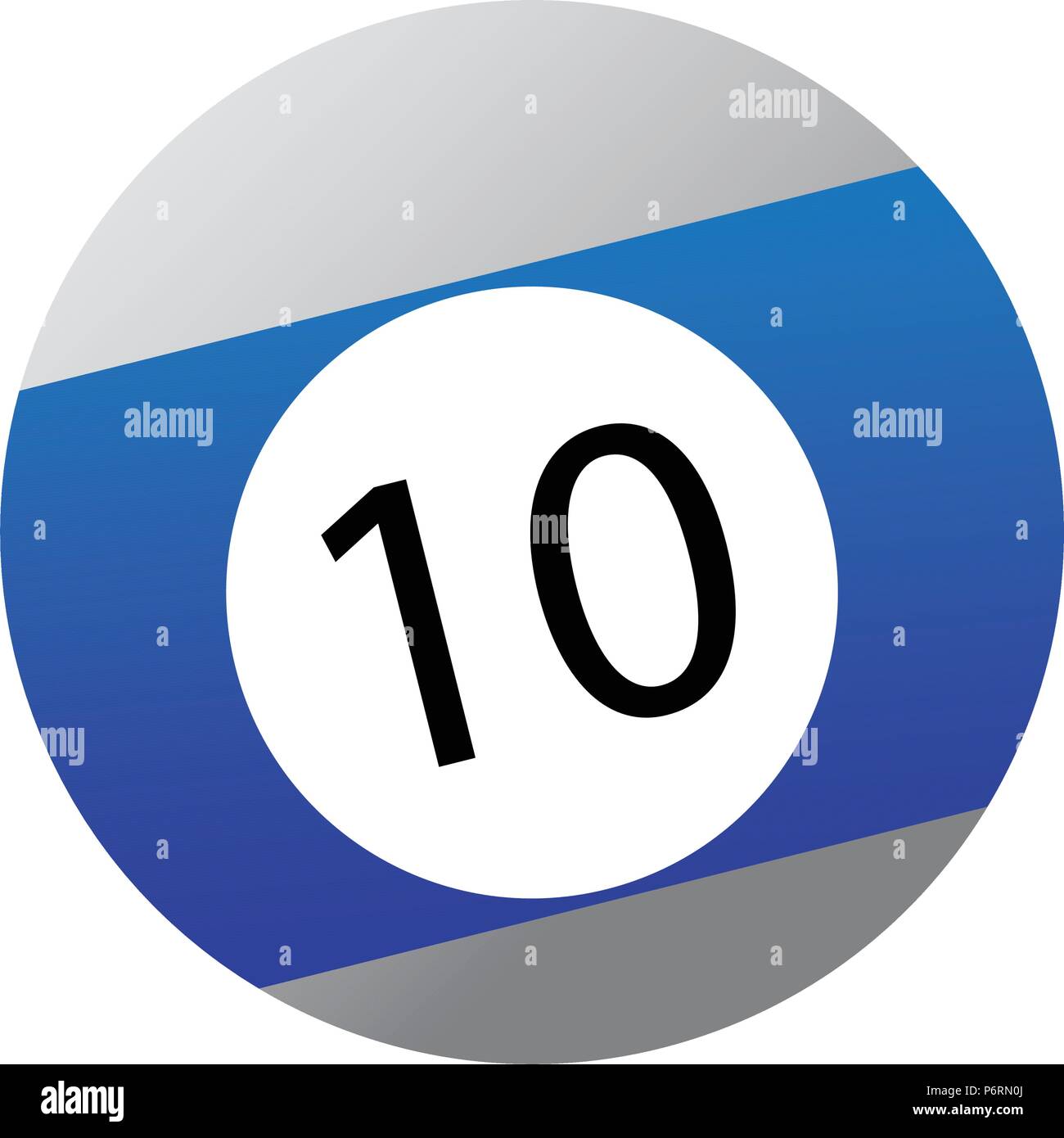Isolated billiard ball icon Stock Vector Image & Art - Alamy