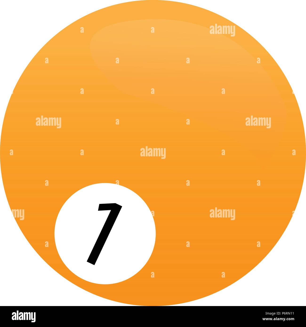 Ball billiard icon sport Stock Vector Images - Alamy