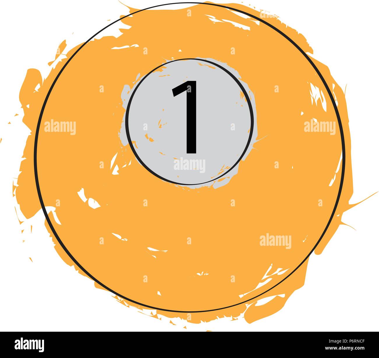 Sketch of a billiard ball Stock Vector Image & Art - Alamy
