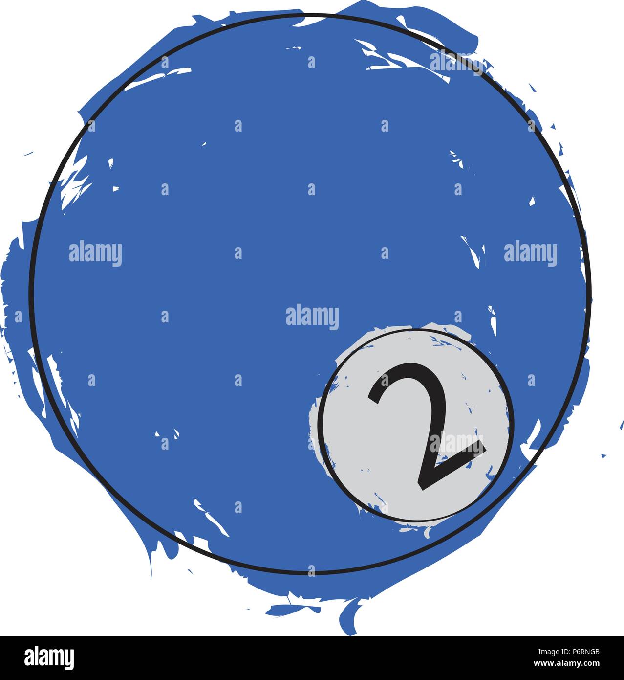 Sketch of a billiard ball Stock Vector Image & Art - Alamy