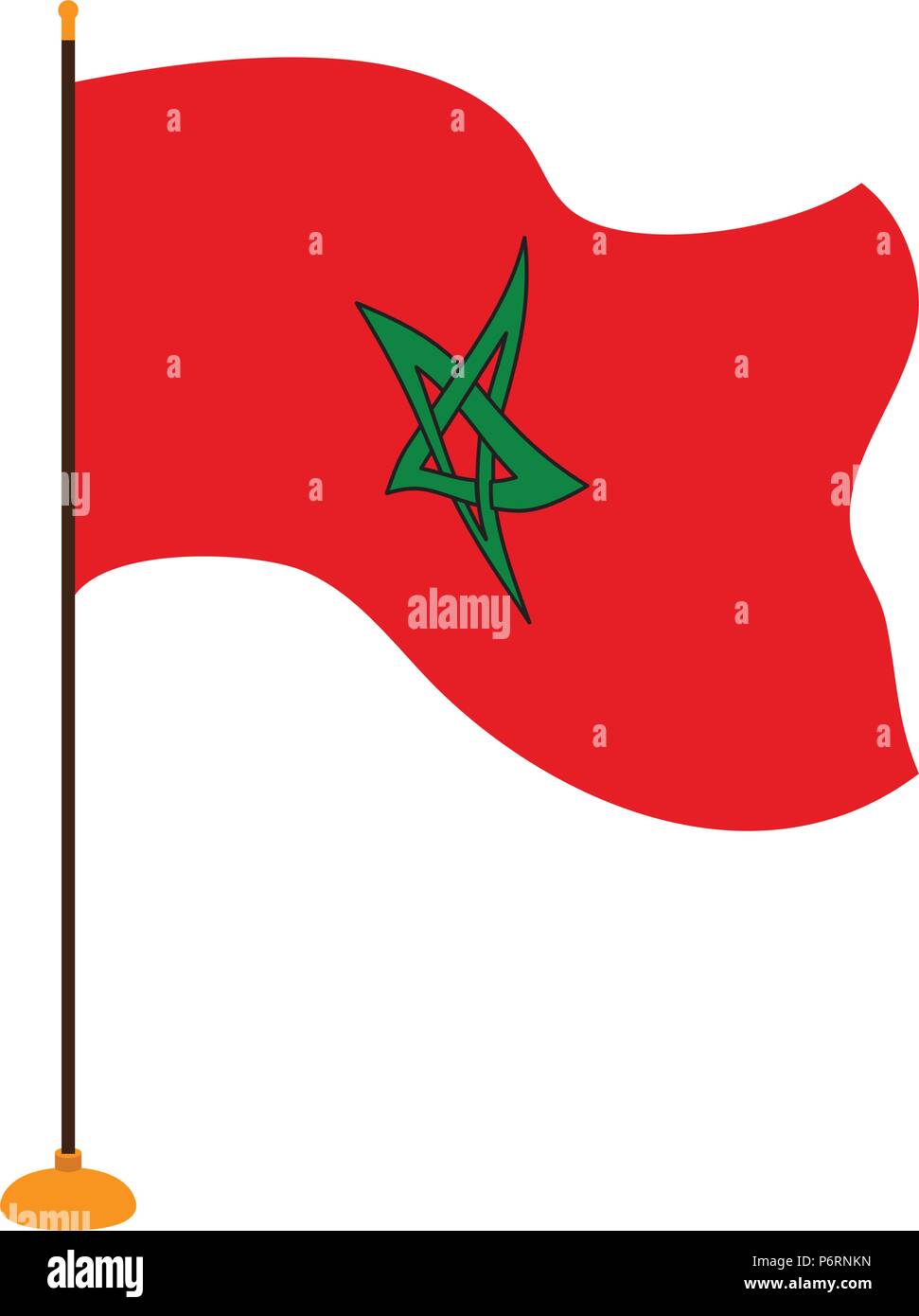 Abstract background image flag morocco Stock Vector Images - Alamy