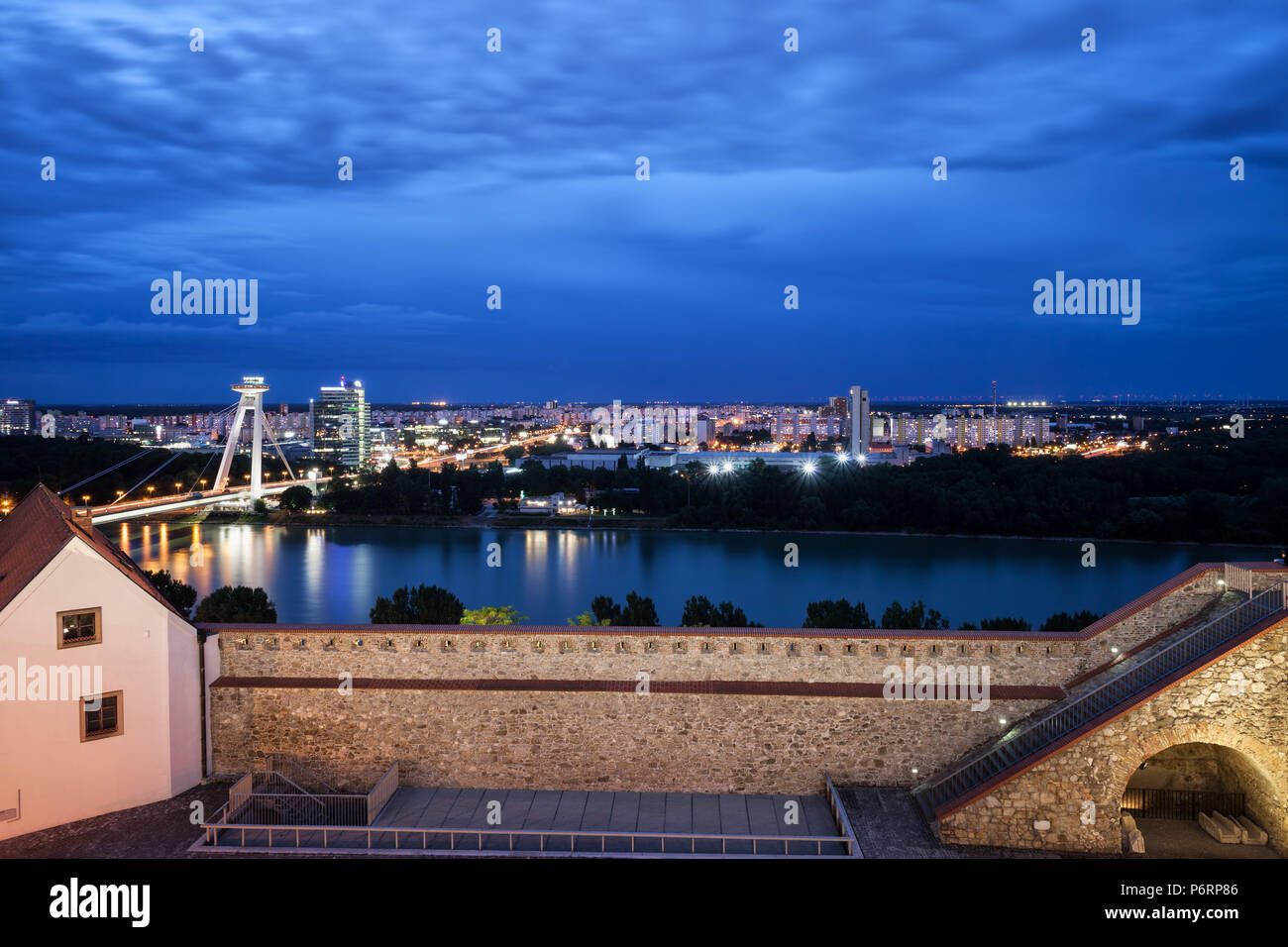 Bratislava castle and skyline hi-res stock photography and images - Alamy