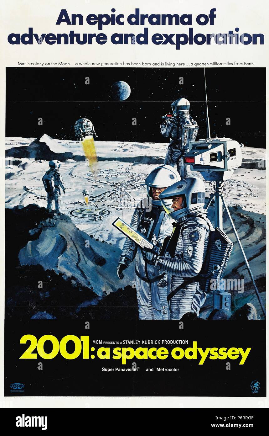 Space Odyssey 2001 Poster