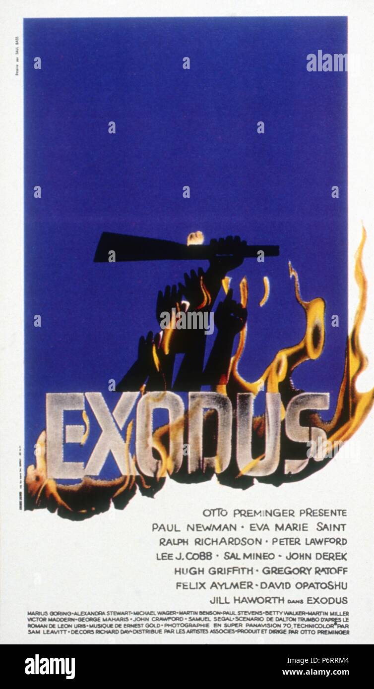 Exodus 1960 Otto Preminger High Resolution Stock Photography and Images ...