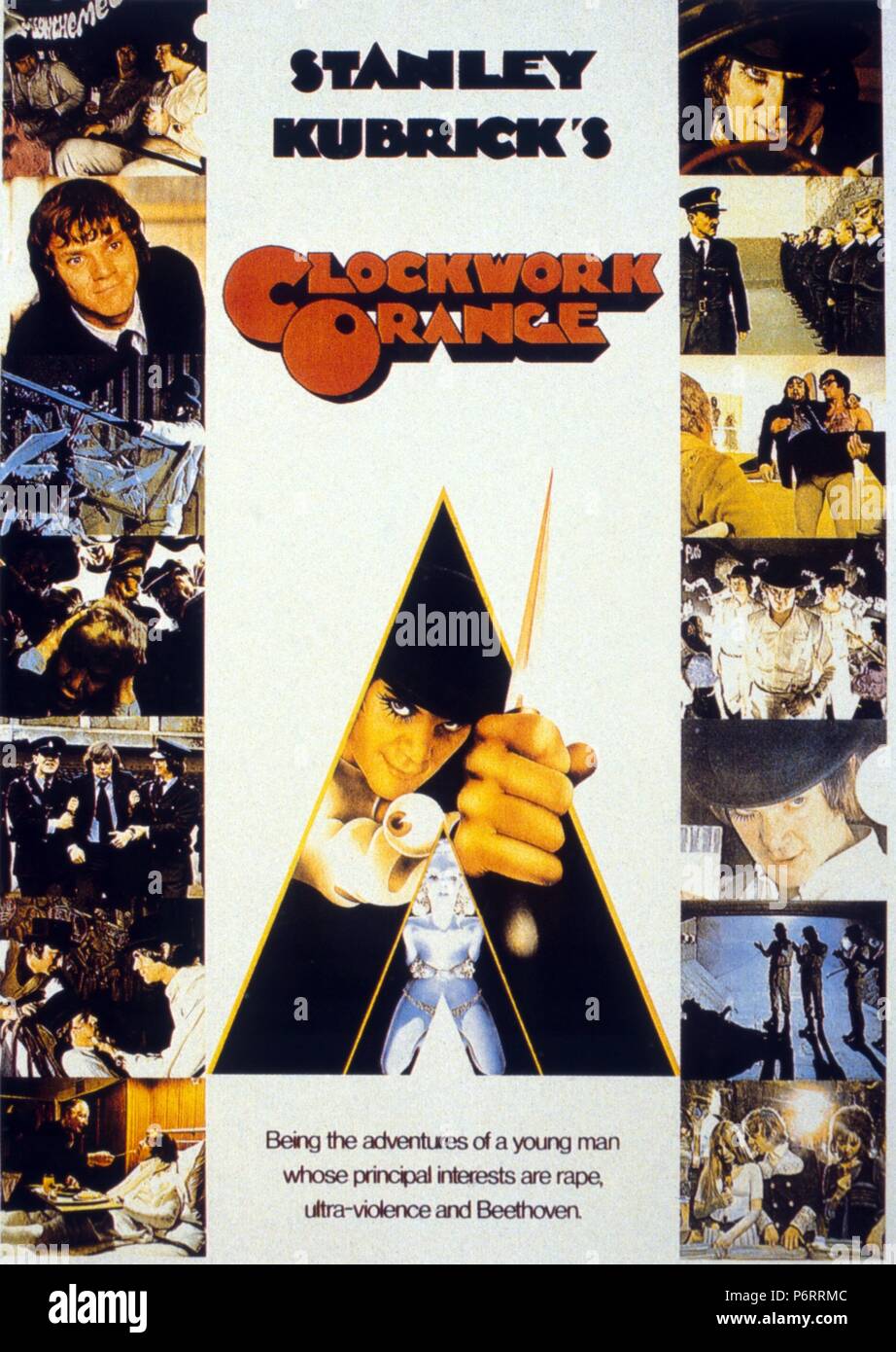 A Clockwork Orange Year 1971 Usa Director Stanley Kubrick Poster