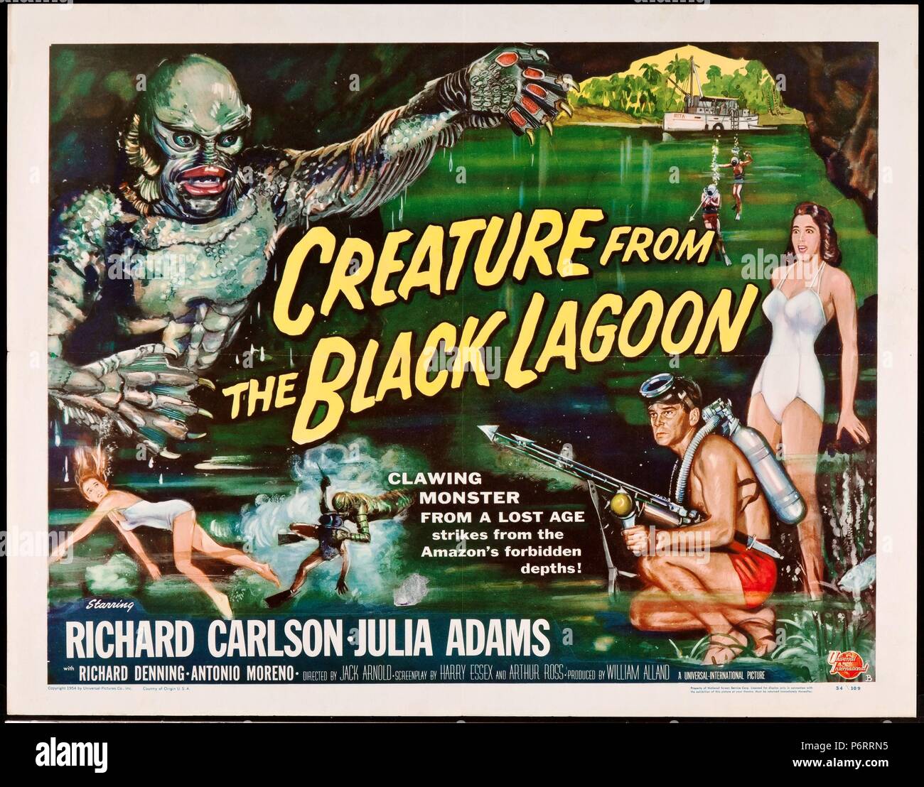 Creature from the Black Lagoon Year : 1954 USA Director : Jack Arnold ...
