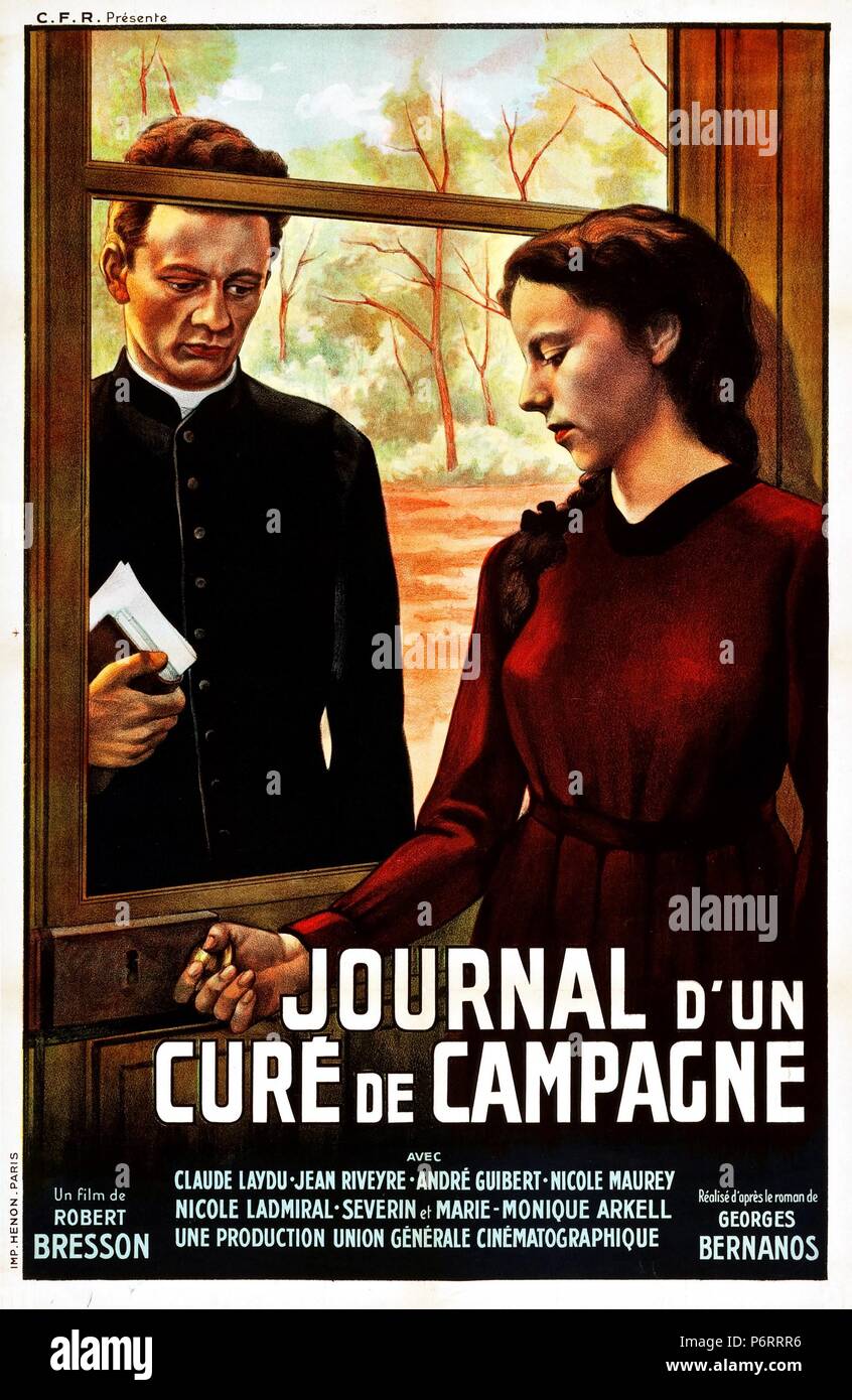 Journal d'un cure de campagne Year : 1951 France Director : Robert ...