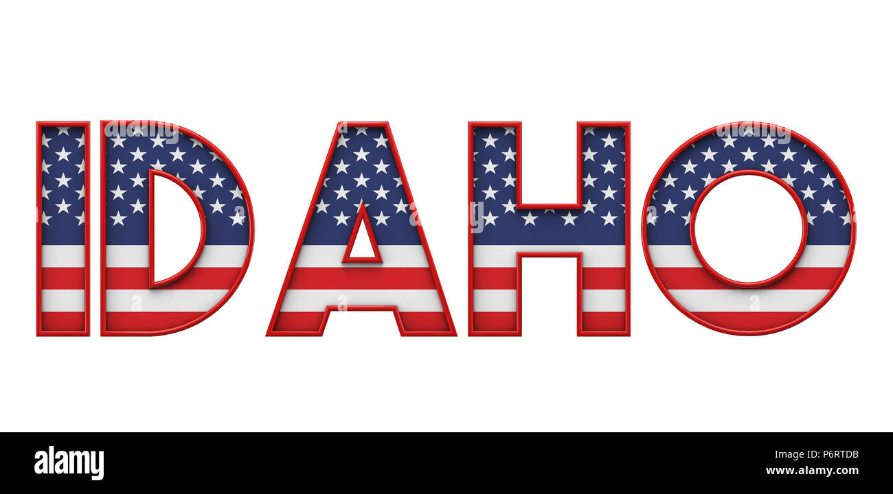 Welcome to idaho sign Cut Out Stock Images & Pictures - Alamy