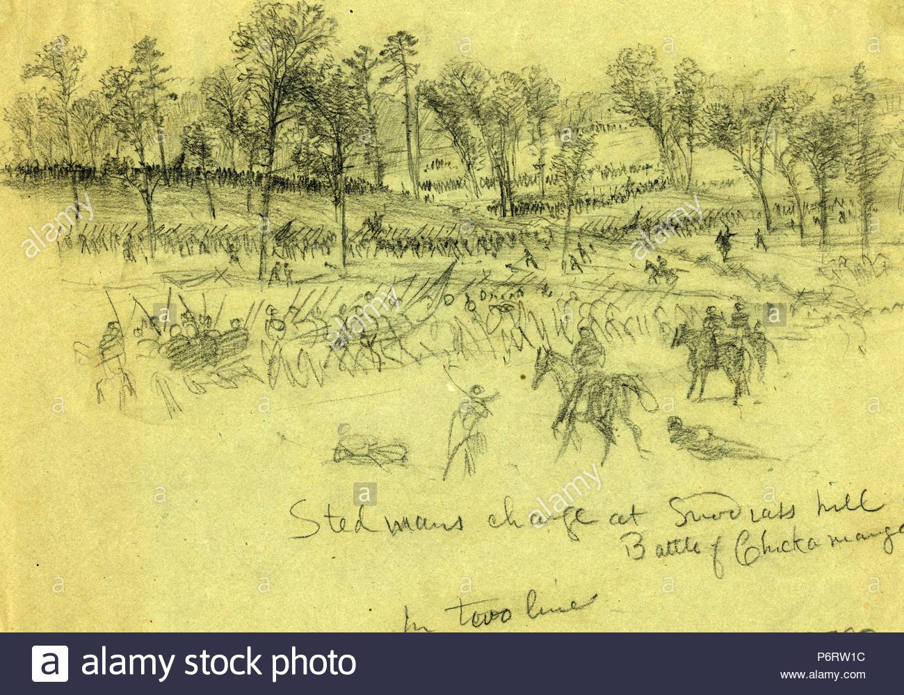Battle Of Chickamauga Stock Photos & Battle Of Chickamauga Stock Images ...