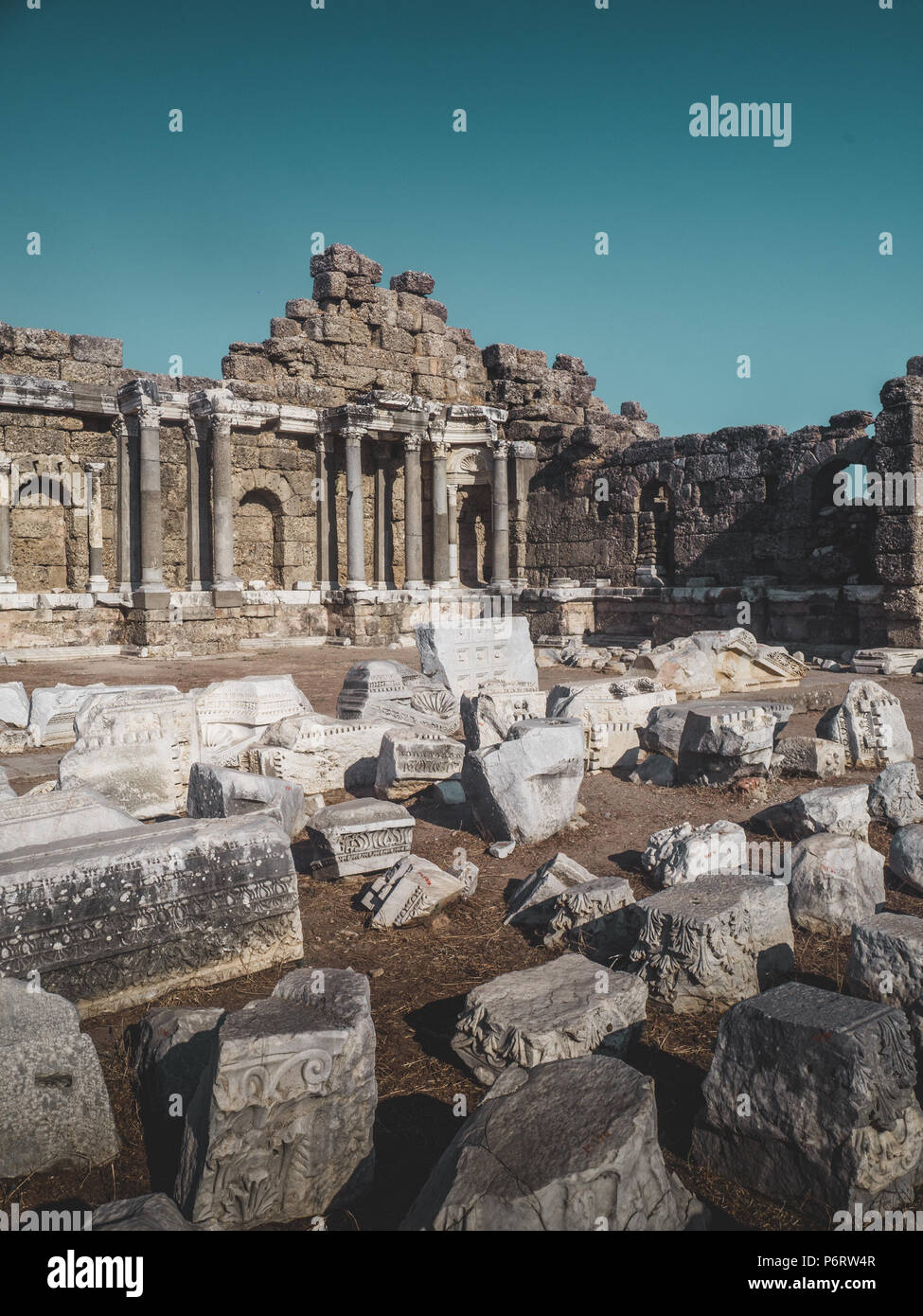 Aspendos turkey hi-res stock photography and images - Alamy