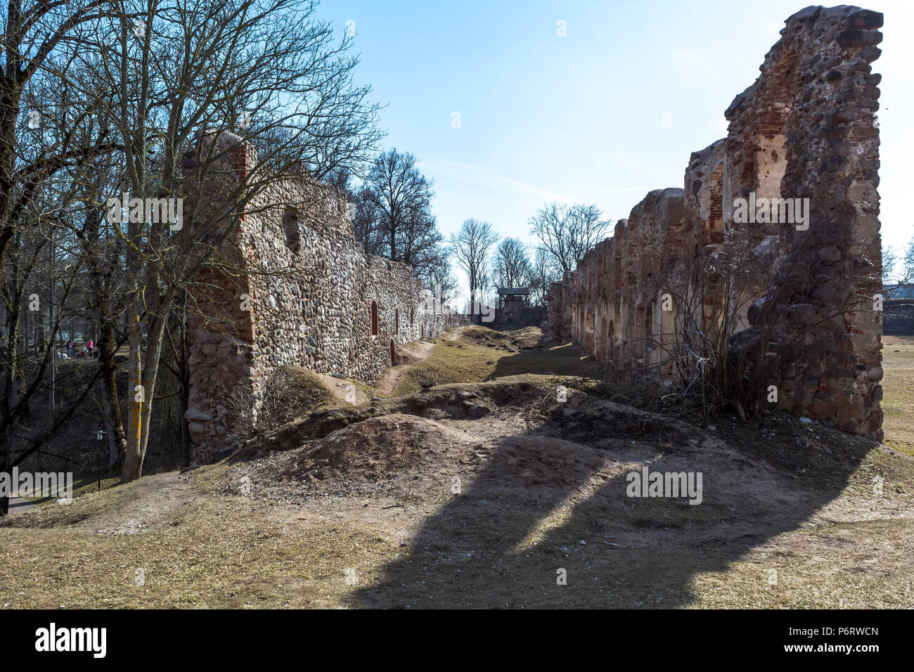 Panoramic view dobele castle ruins hi-res stock photography and images ...