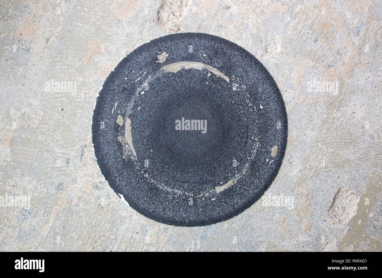 Concrete surface sanding paper, used, sanding paper used for leveling ...
