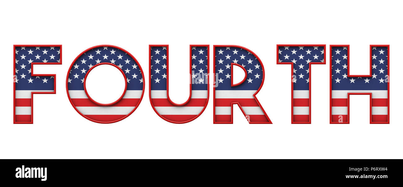 Fourth letter of the alphabet Cut Out Stock Images & Pictures - Alamy