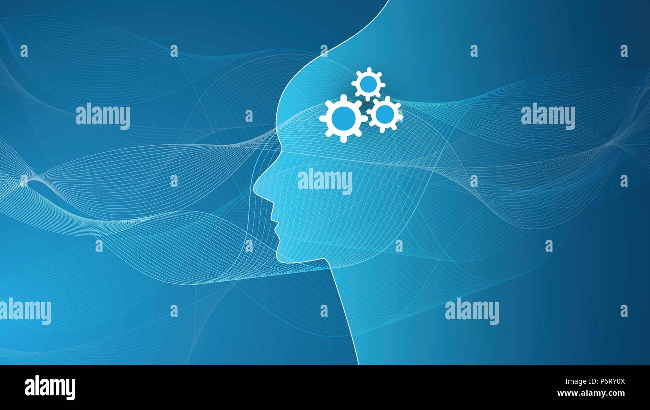 Futuristic Machine Learning, Artificial Intelligence, Cloud Computing, Automated Support ...