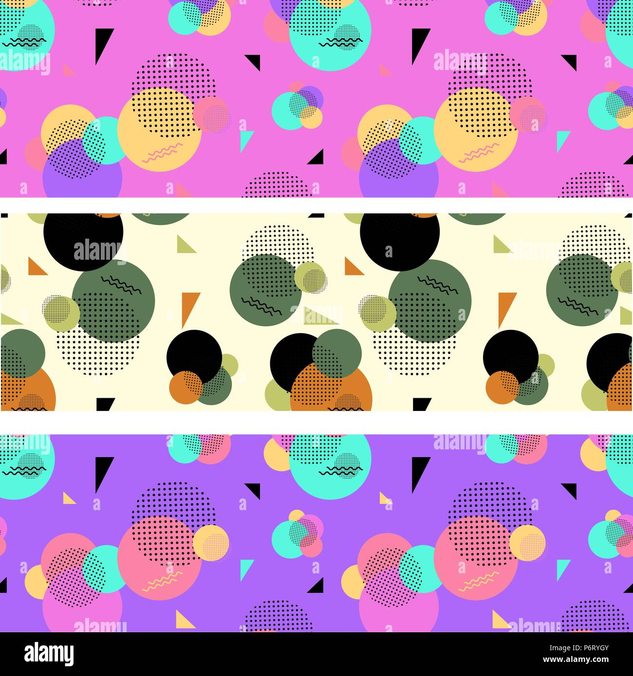 Three dot pattern Stock Vector Images - Alamy